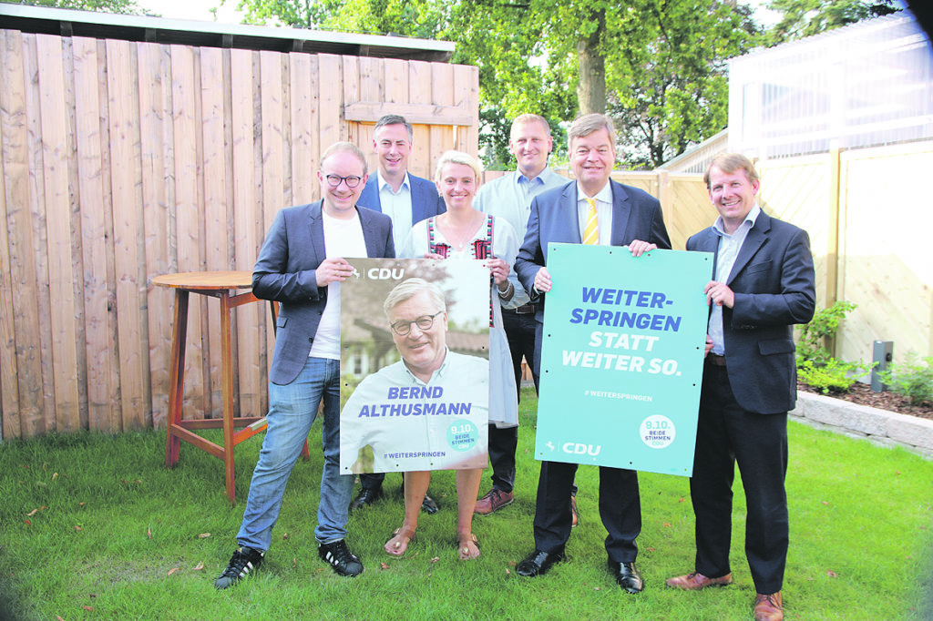 Christdemokraten zeigen sich siegesgewiss - Enak Ferlemann: „Wir wollen ...